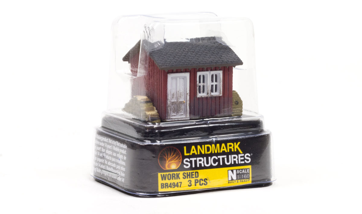 Work Shed - N Scale - AllGameTerrain