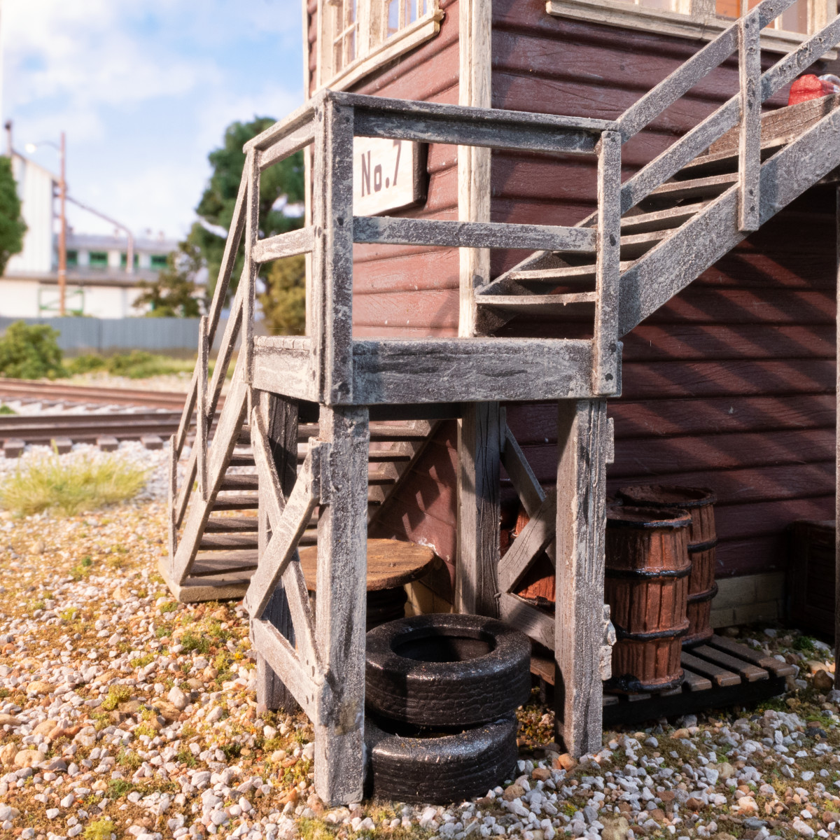 Interlocking Tower - HO Scale - AllGameTerrain