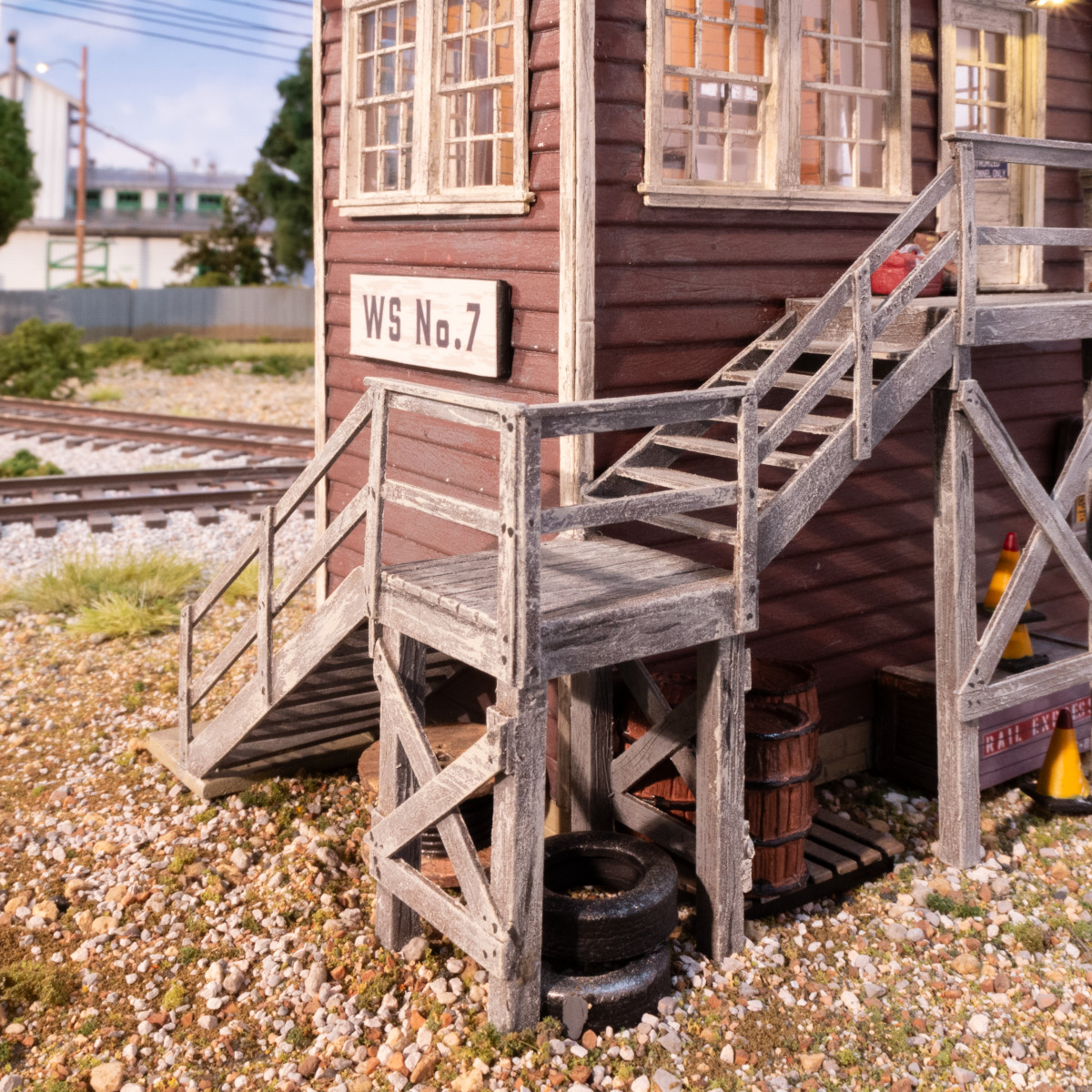 Interlocking Tower - HO Scale - AllGameTerrain